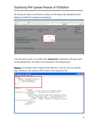 File upload-vulnerability-in-fck editor | PDF