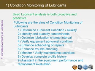 Oil Analysis Fundamentals Lubricant Condition Monitoring | PPTX