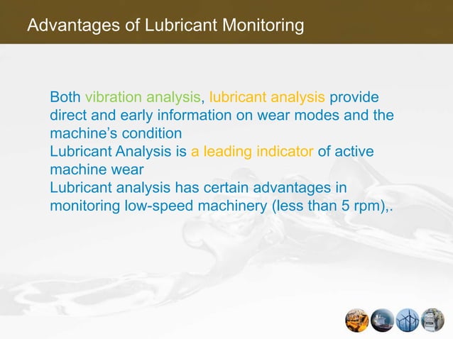 Oil Analysis Fundamentals Lubricant Condition Monitoring | PPTX