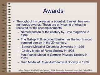 Albert Einstein | PPT