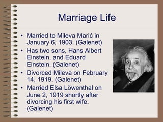 Albert Einstein First Wife