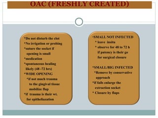 ORO ANTRAL COMMUNICATION(Dr.MANOJ KUMAR) | PPT