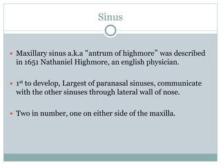 ORO ANTRAL COMMUNICATION(Dr.MANOJ KUMAR) | PPT