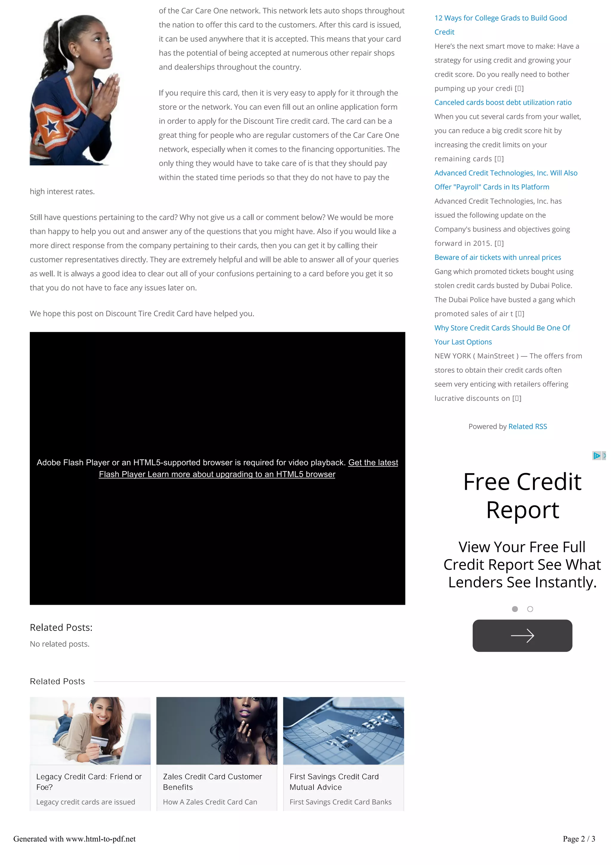 discount-tire-credit-card | PDF