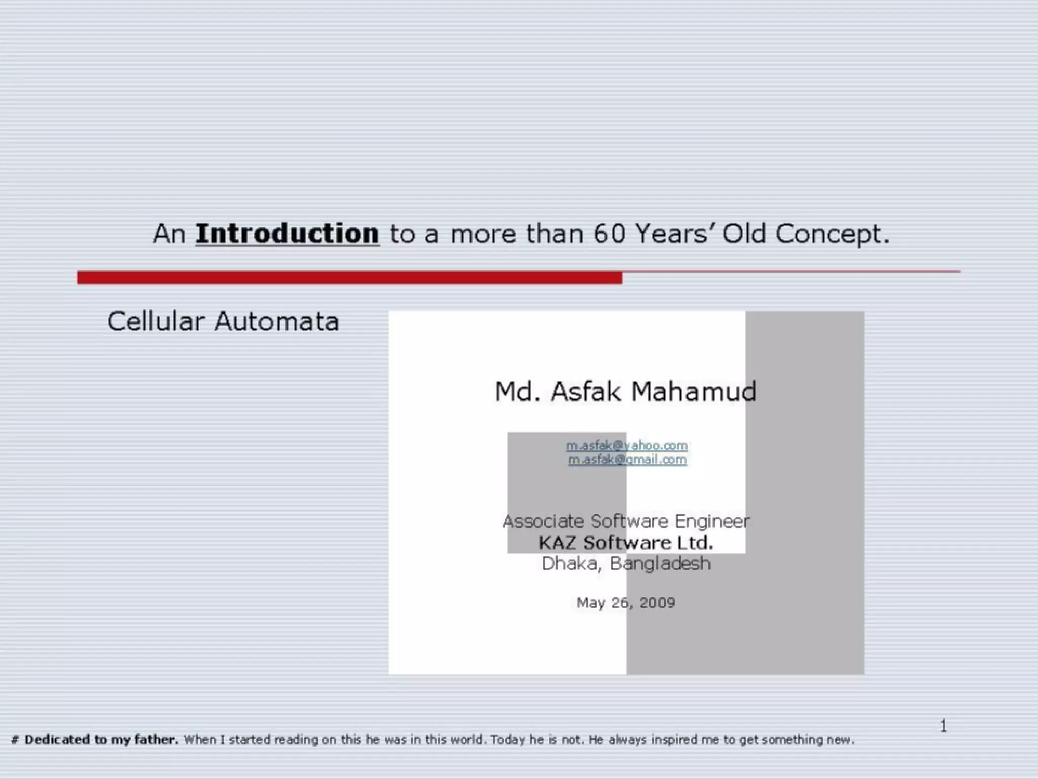 Cellular Automata | PDF
