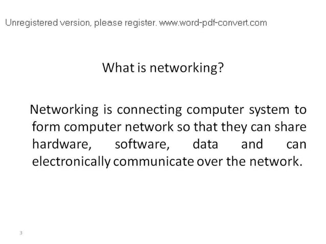 Computer Network | PPT