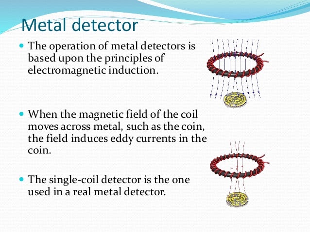 Metal detector robotic vehicle