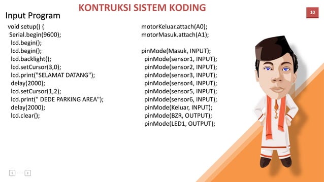 Project arduino parkir otomatis | PPTX