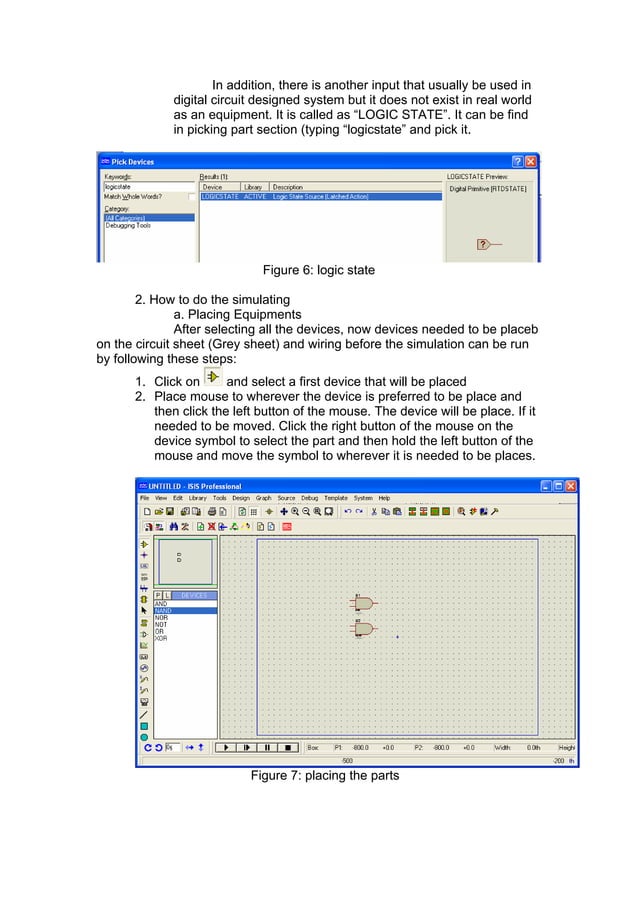 File 1 Proteus Tutorial For Digital Circuit Design Pdf Computer