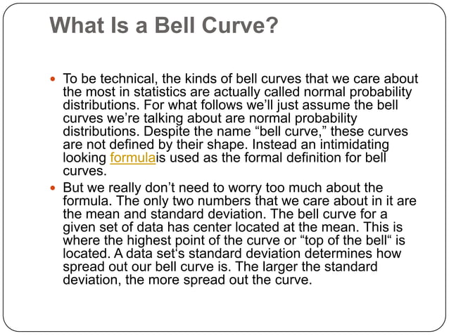 Introduction to Bell Shaped Curve | PPTX