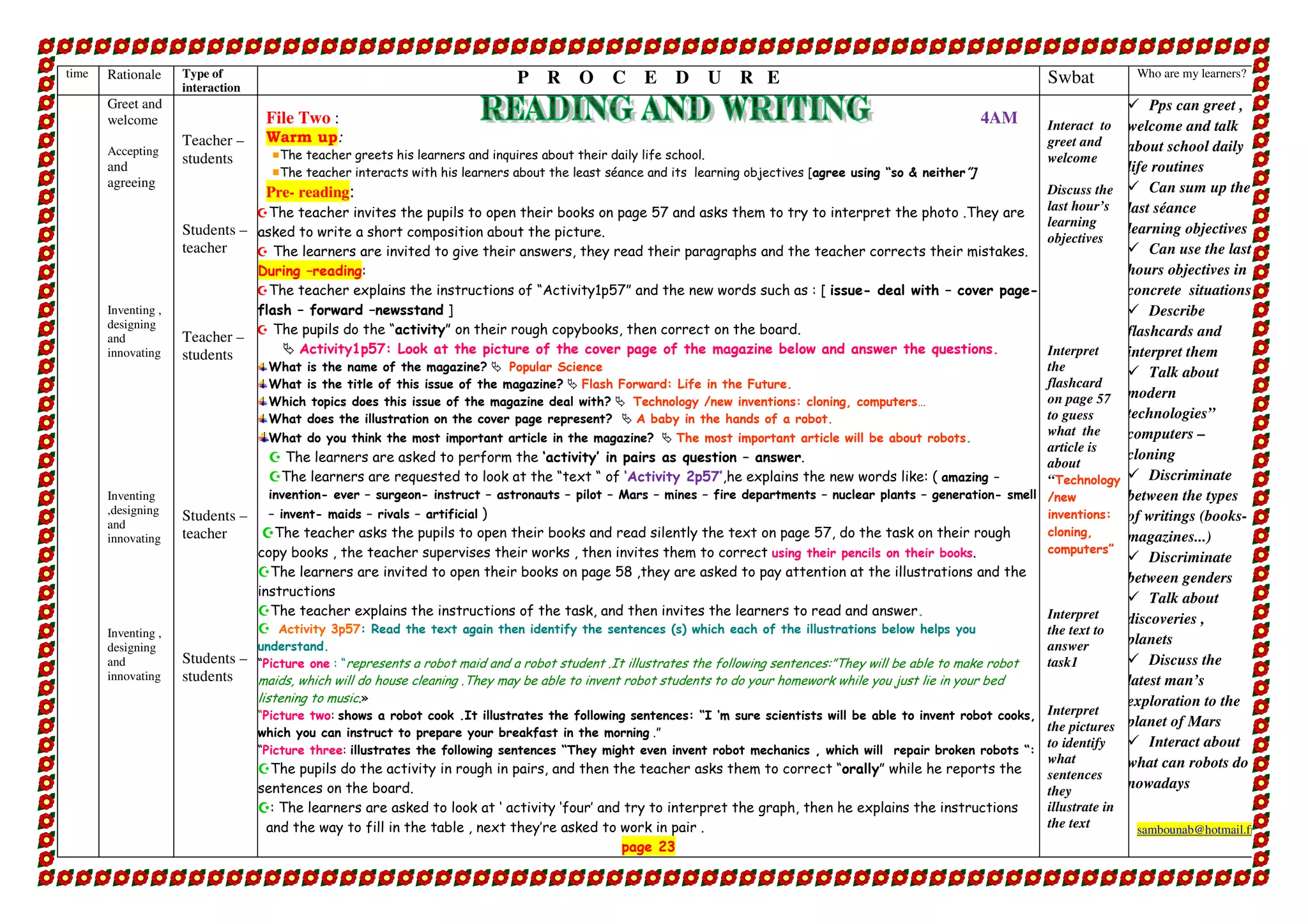 File 2 4 am- you can do it with atf & aef competencies and worksheets | PDF