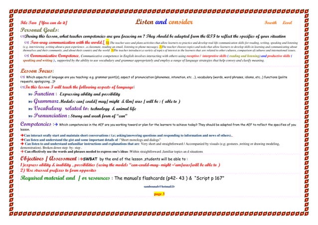 File 2 4 am- you can do it with atf & aef competencies and worksheets | PPT