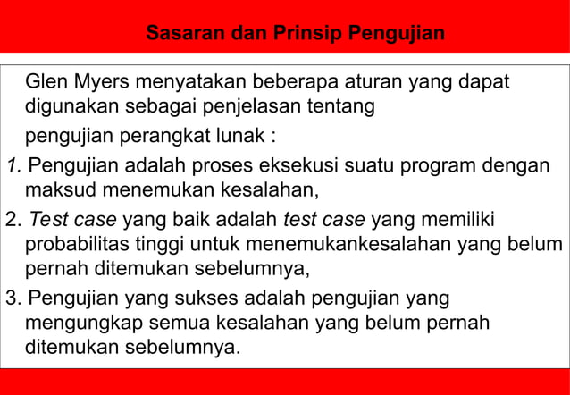 implementasi dan testing sistem informasi | PPT