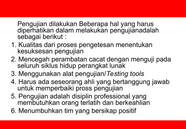 implementasi dan testing sistem informasi | PPT