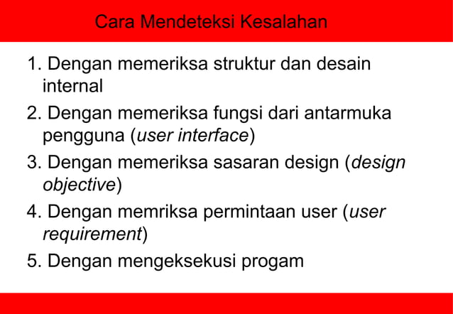 implementasi dan testing sistem informasi | PPT