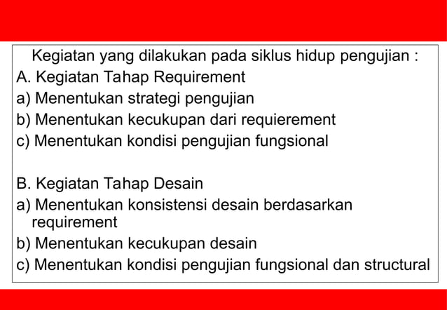 Implementasi Dan Testing Sistem Informasi Ppt