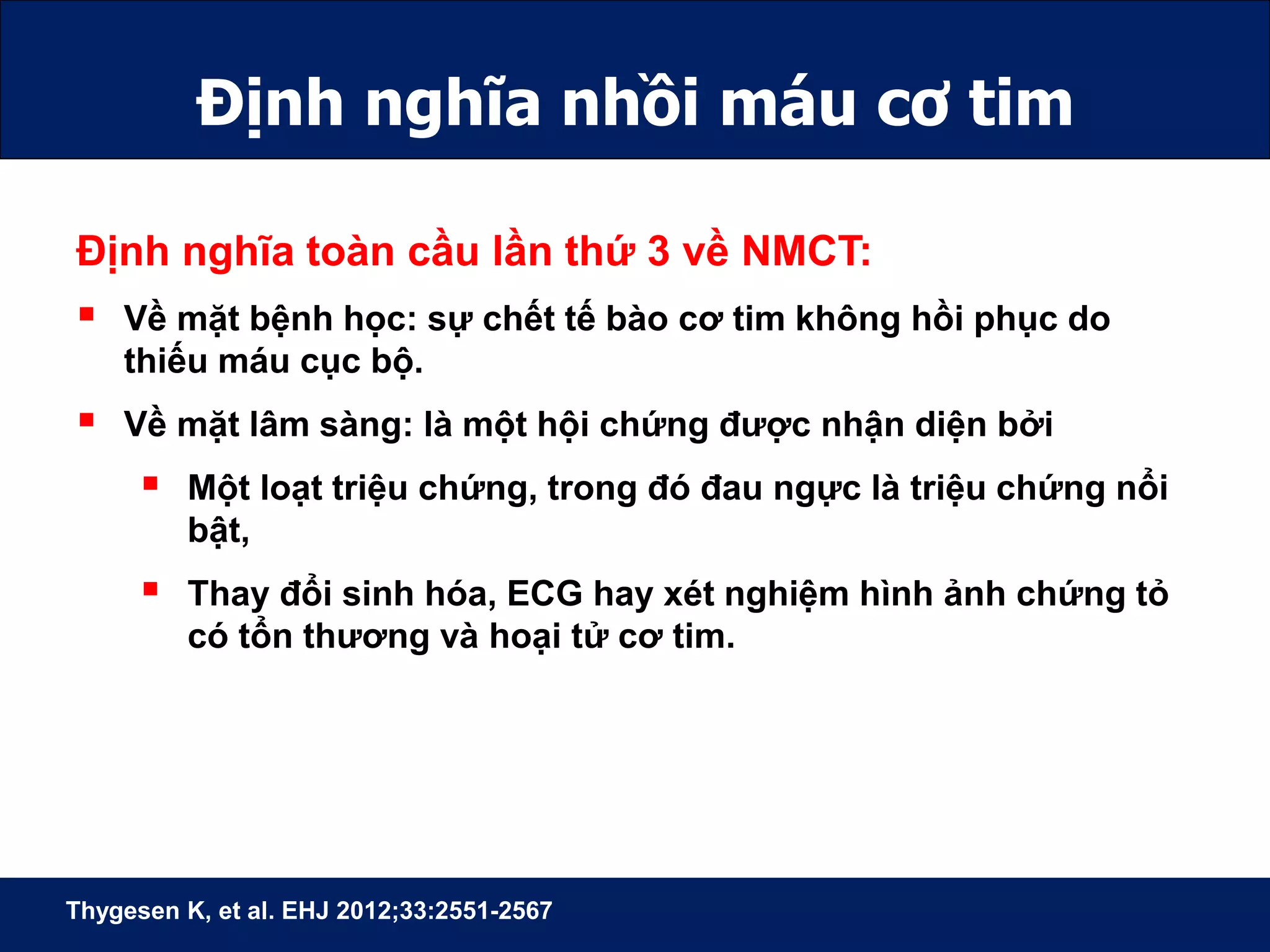 Chẩn đoán và điều trị NMCT | PDF