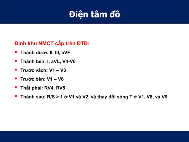 Chẩn đoán và điều trị NMCT | PDF
