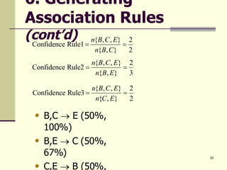 File 498 Doc 18 04dm Associationrules | PPT
