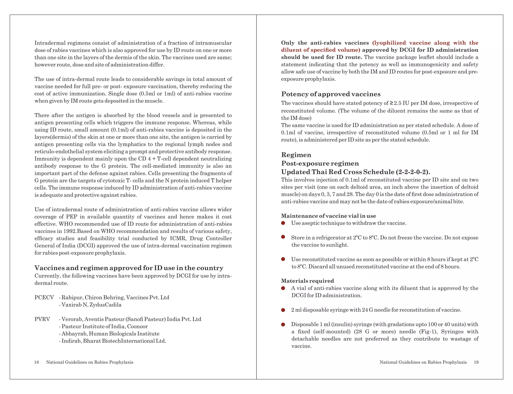 National rabies guidelines | PDF