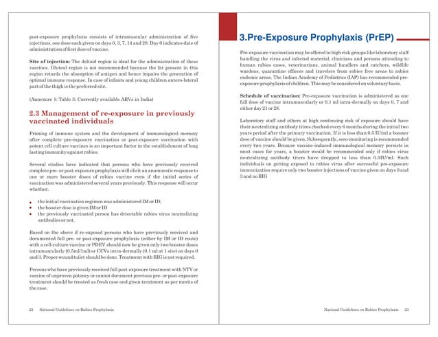 National rabies guidelines | PDF | Infectious Diseases | Diseases and ...