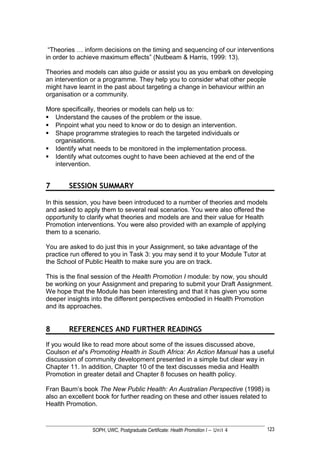 File 5 soph, uwc, health promotion i unit 4 oerf (1) | PDF