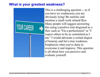 Ace Hardware interview questions and answers | PPT