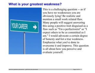 Abbott Laboratories interview questions and answers | DOC