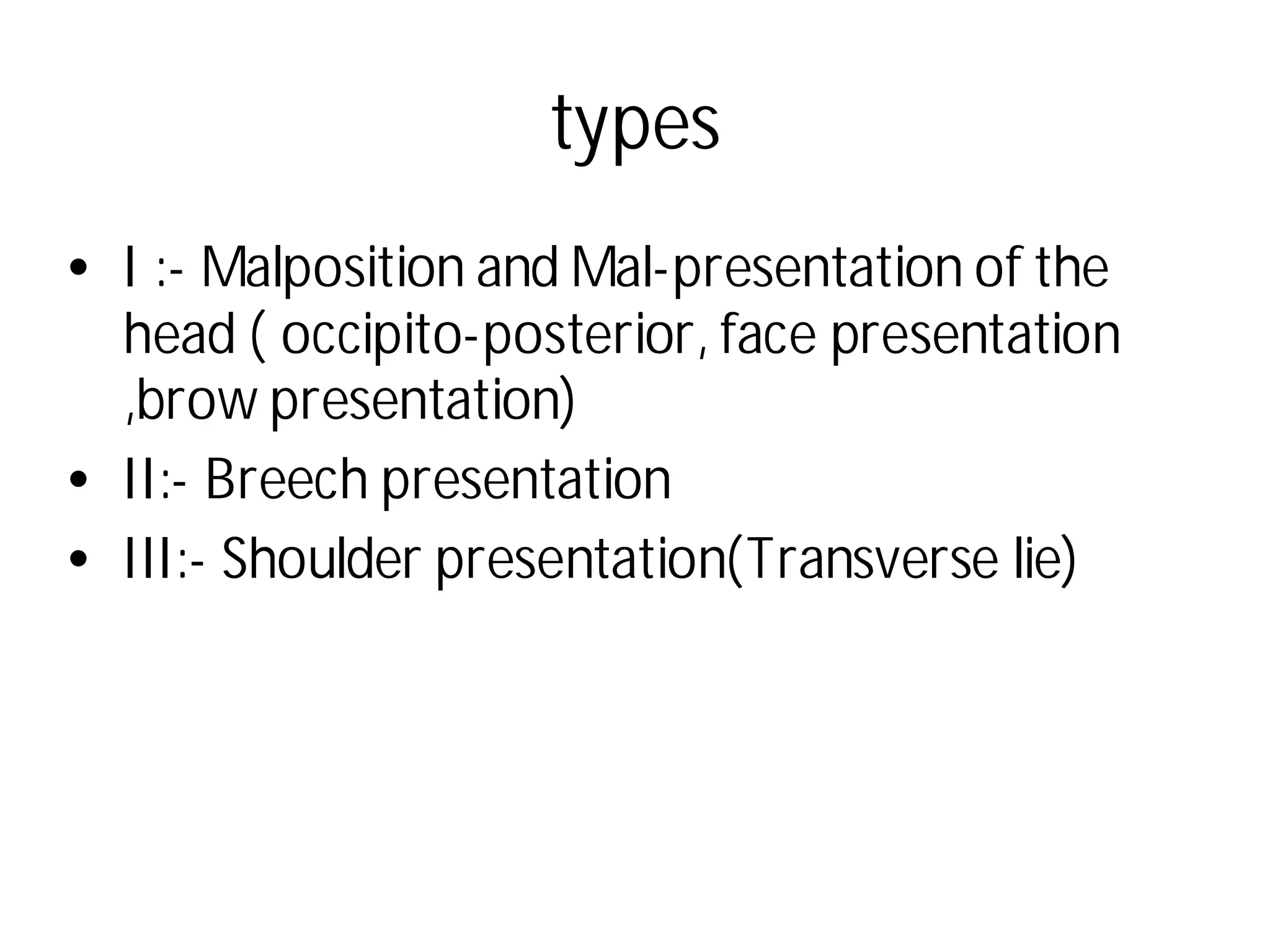 abnormal labour | PDF