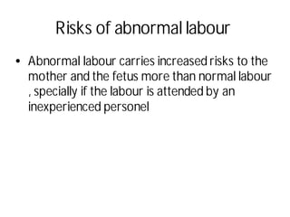 abnormal labour | PDF