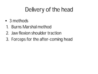 Breech presentation | PDF | Pregnancy | Reproductive Health