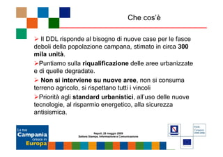 Piano Casa Regione Campania | PDF