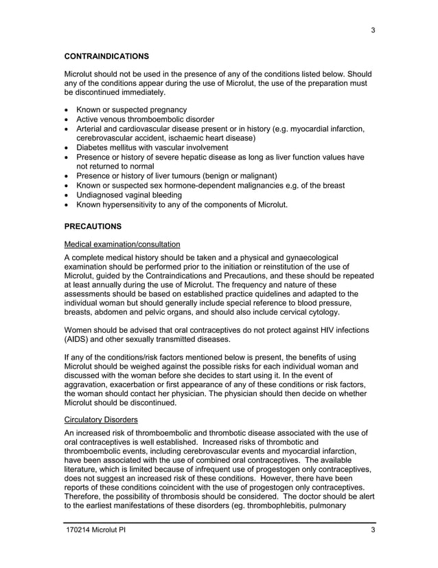PRODUCT INFORMATION MICROLUT | PDF | Endocrine and Metabolic Diseases ...