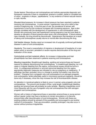 PRODUCT INFORMATION MICROLUT | PDF