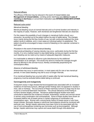 PRODUCT INFORMATION MICROLUT | PDF