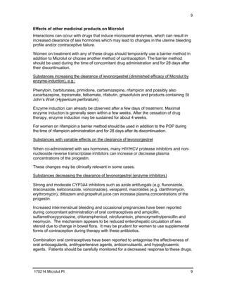 PRODUCT INFORMATION MICROLUT | PDF