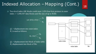 File Access & File System & File Allocation Table | PPT | Operating Systems | Computer Software ...