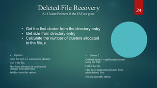 File Access & File System & File Allocation Table | PPT