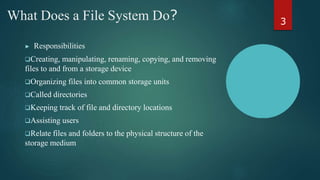 File Access & File System & File Allocation Table | PPT | Operating Systems | Computer Software ...