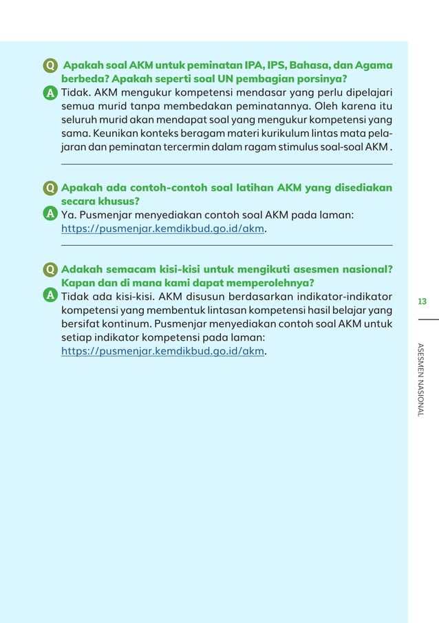 Asesmen Kompetensi Minimum | PDF