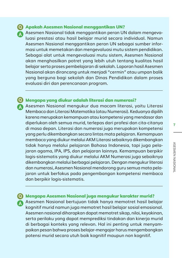Asesmen Kompetensi Minimum | PDF