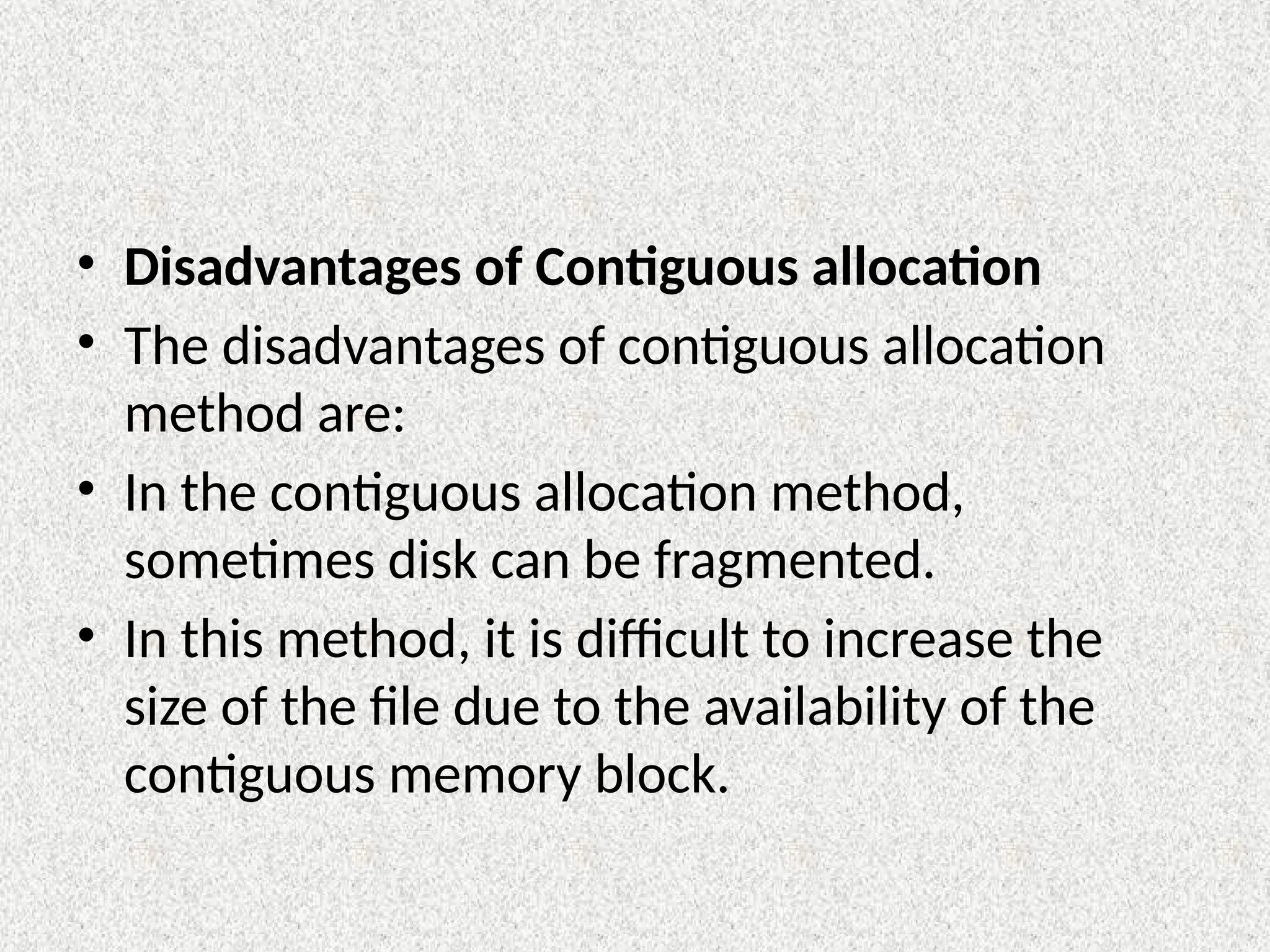 FILE ALLOCATION METHODS.pptx ........... | PPTX