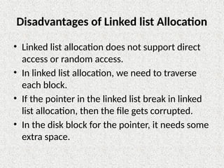 FILE ALLOCATION METHODS.pptx ........... | PPTX