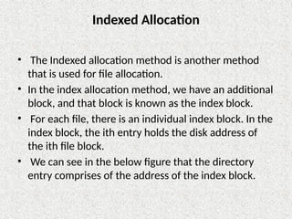 FILE ALLOCATION METHODS.pptx ........... | PPTX