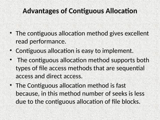 FILE ALLOCATION METHODS.pptx ........... | PPTX
