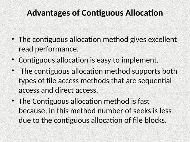 FILE ALLOCATION METHODS.pptx ........... | PPTX