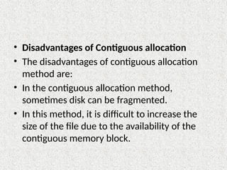 FILE ALLOCATION METHODS.pptx ........... | PPTX
