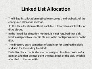FILE ALLOCATION METHODS.pptx ........... | PPTX