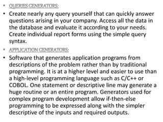 File and data base management | PPT