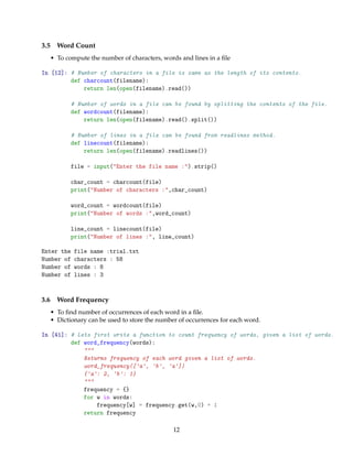 File and directories in python | PDF